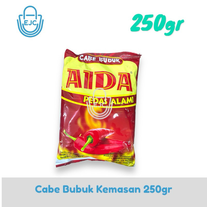 Jual [EJC] Cabe Bubuk Cabai Bubuk Cabe Kering Aida 250gr | Shopee Indonesia