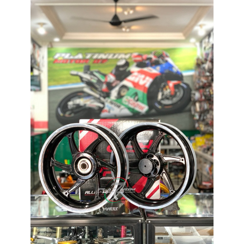 Jual VELG RPD SKYBLADE SIX STAR NMAX NEW BLACK | Shopee Indonesia