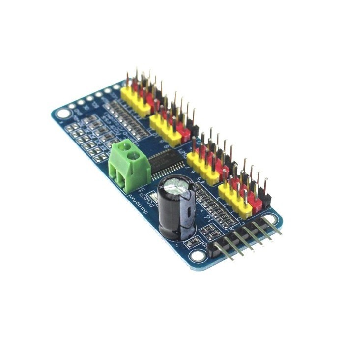Jual RONIX PCA9685 16-Channel 12-bit PWM Servo motor Driver I2C Module ...