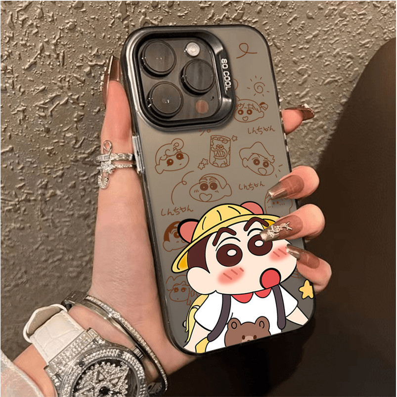 Jual casing Cute Crayon Shin chan Material TPU kotak telepon IMD yang ...