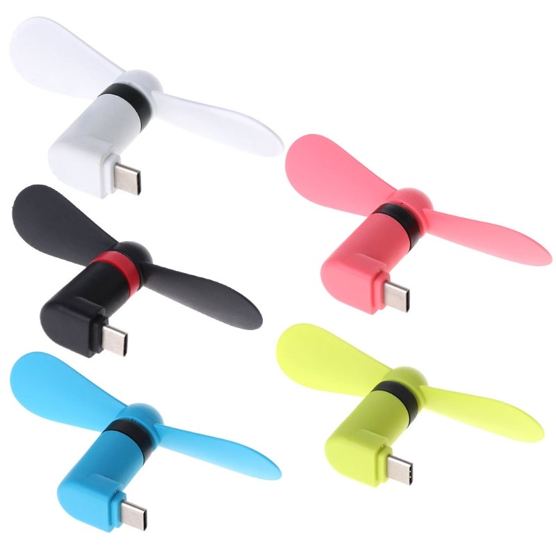 Jual Mini Portable Type-c USB Fan 5v 1w Mobile Phone USB Gadget Fans ...