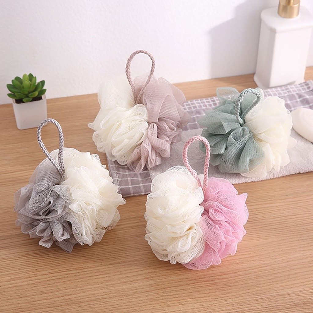 Jual Shower Puff Spons Mandi Besar Pengangkat Daki Sponge Busa Bagus ...