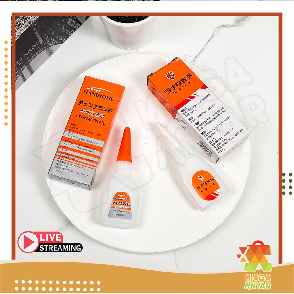 Jual Lem Korea Cair Stark Handsome Original / Lem Serbaguna / Super ...