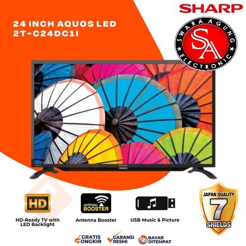Jual Led Digital TV 24 Inch Sharp Type: 2T-C24DC (Khusus Daerah Medan ...
