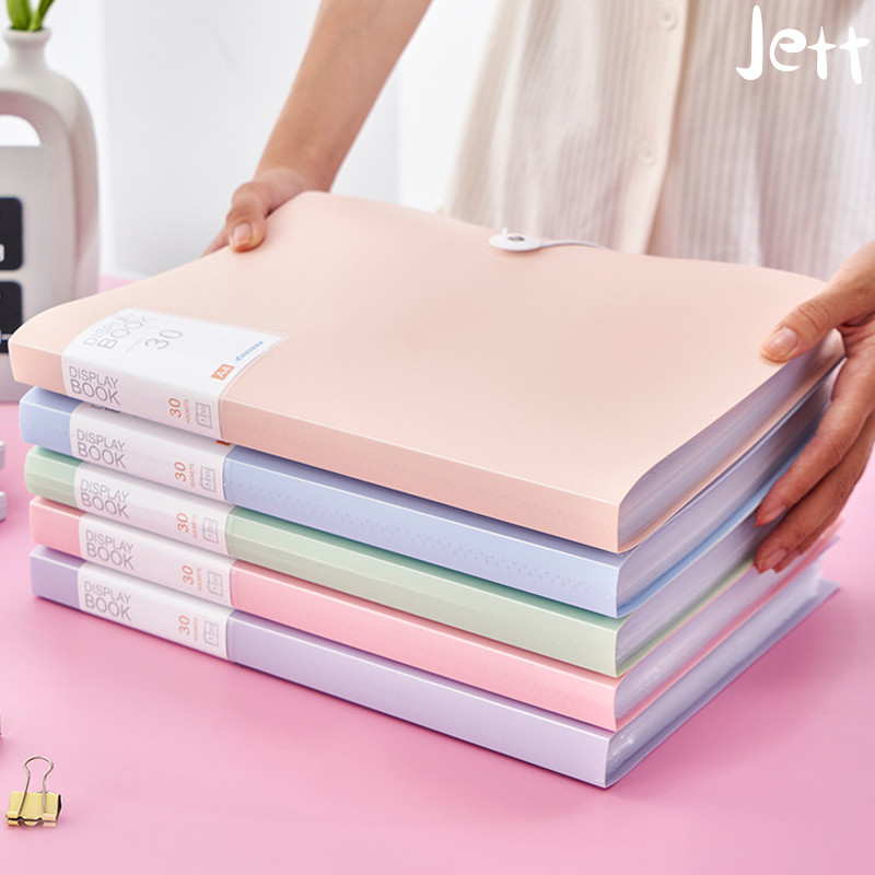 Jual [Ready]Map File Dokumen A4 20/30/40 Halaman Warna Pastel/Display ...