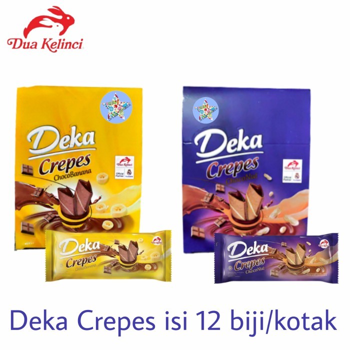 Jual Deka wafer Roll isi 24 pcs | DEKA Crepes 1 BOX isi 12 pcs | Shopee ...