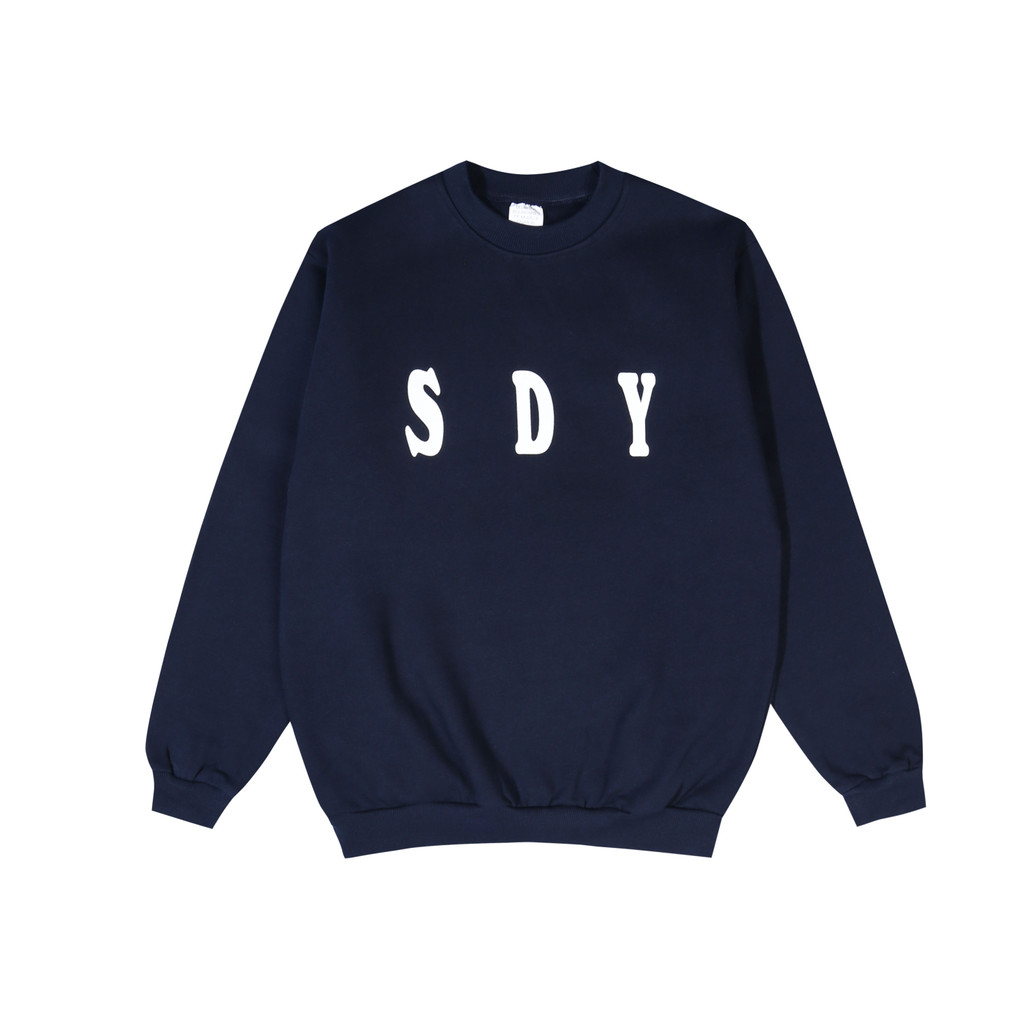 Jual SDY - Friendship - Sweatshirt - Navy | Shopee Indonesia