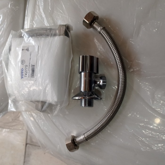 Jual STOP KRAN TOTO TX277S + PLEXSIBEL | Shopee Indonesia