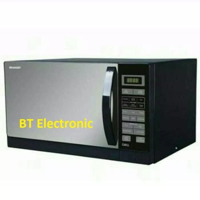 Jual Microwave SHARP R-728 IN / SHARP R728 S/W/B Grill 25 Liter 1000w ...