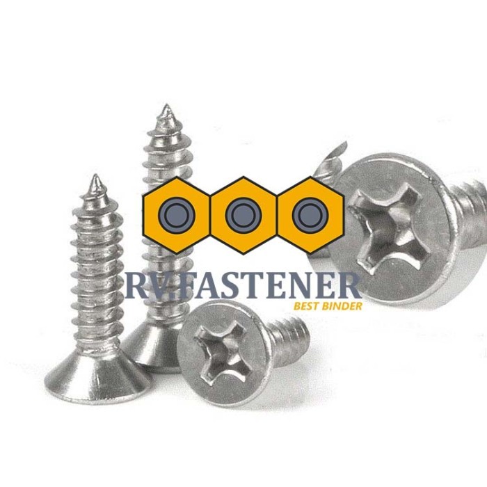 Jual SEKRUP F+AB #14 UKURAN LENGKAP - SELF TAPPING SCREW | Shopee Indonesia