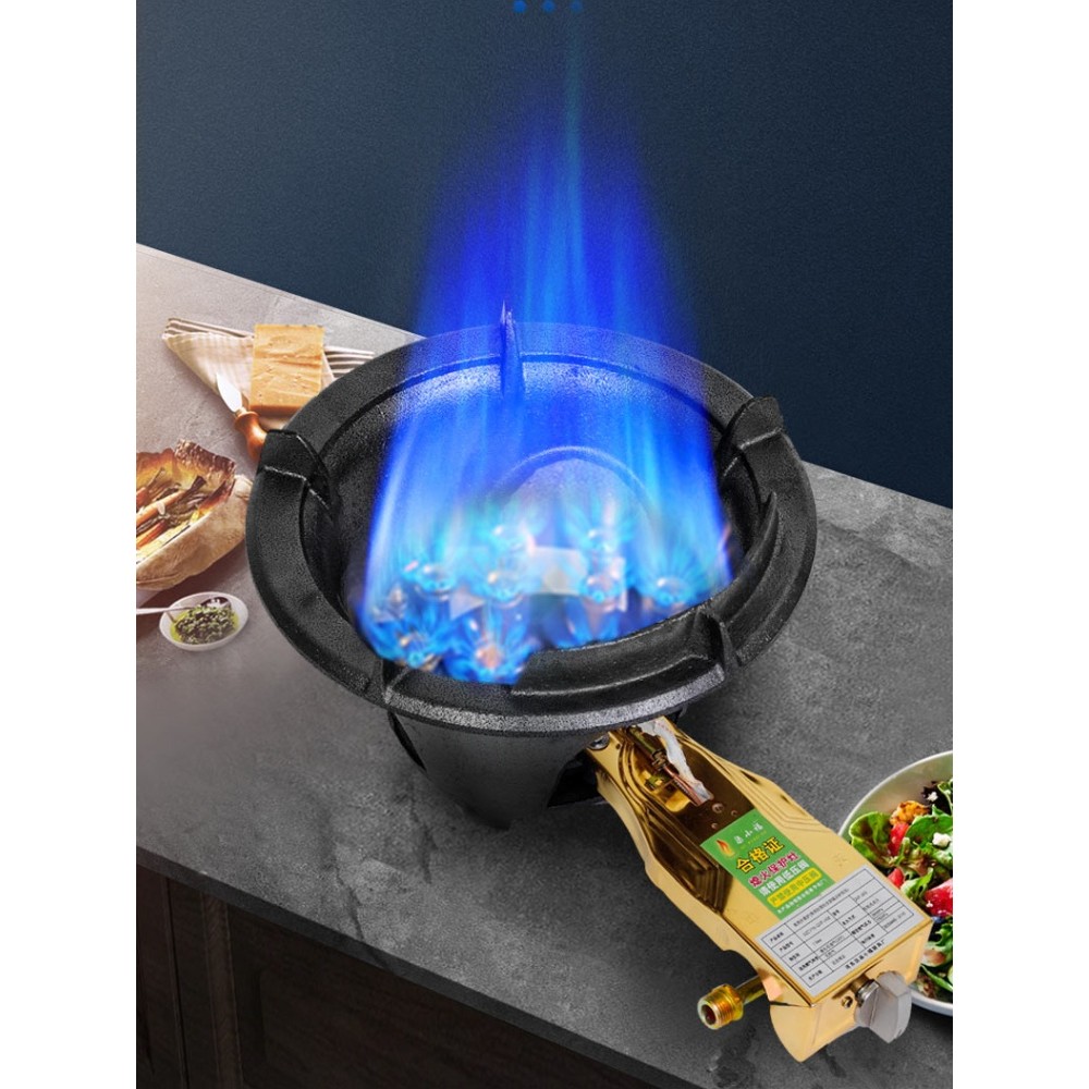 Jual Fierce Firepower Gas Stove Commercial Use Single Burner Gas Cooker ...