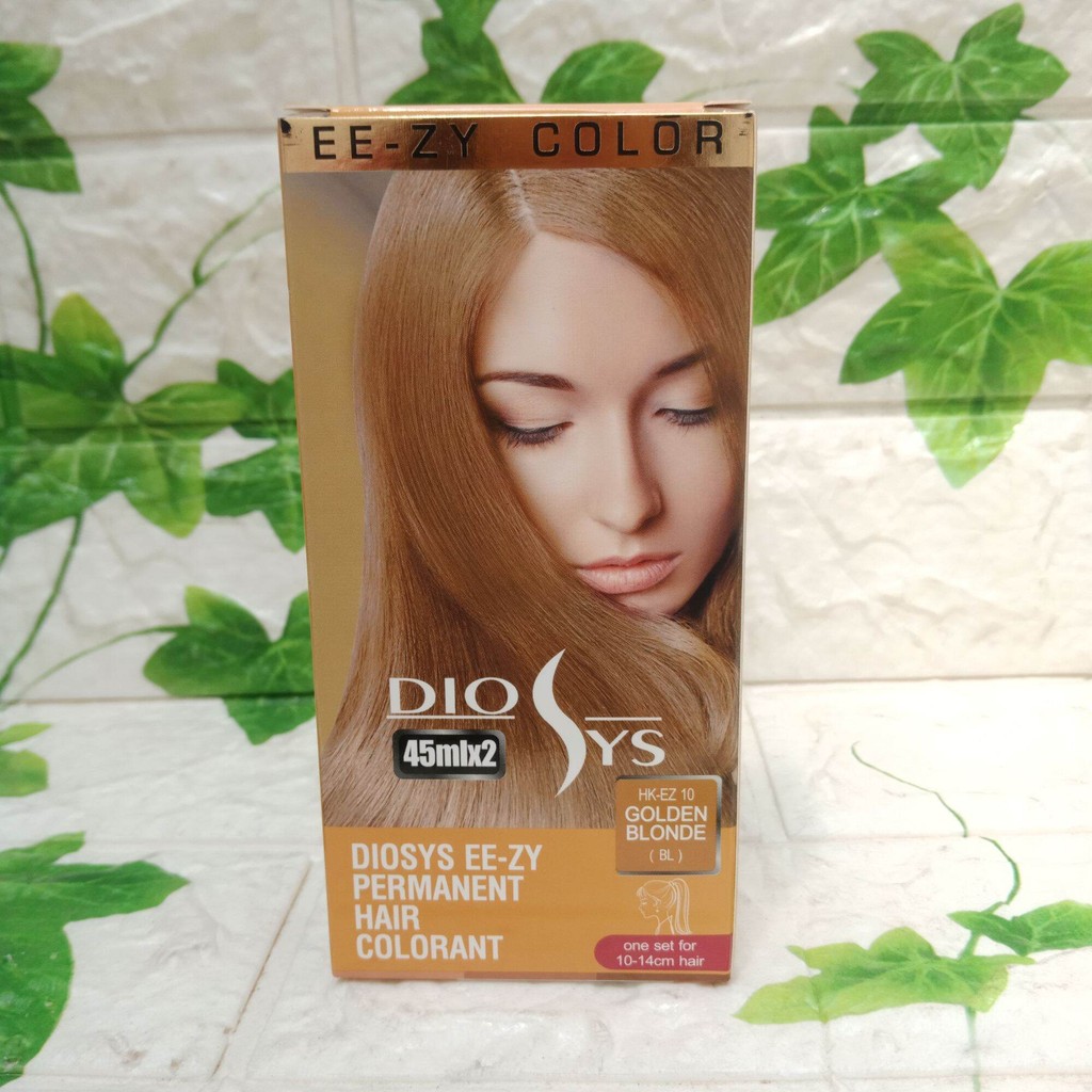 Jual DIOSYS EEZY COLOUR SET GOLD BLONDE 10 - 45ML SEMIR RAMBUT | Shopee ...