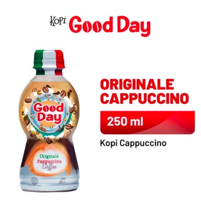 Jual Good Day - Original Cappucino - Minuman Kopi Botol - 250ml ...