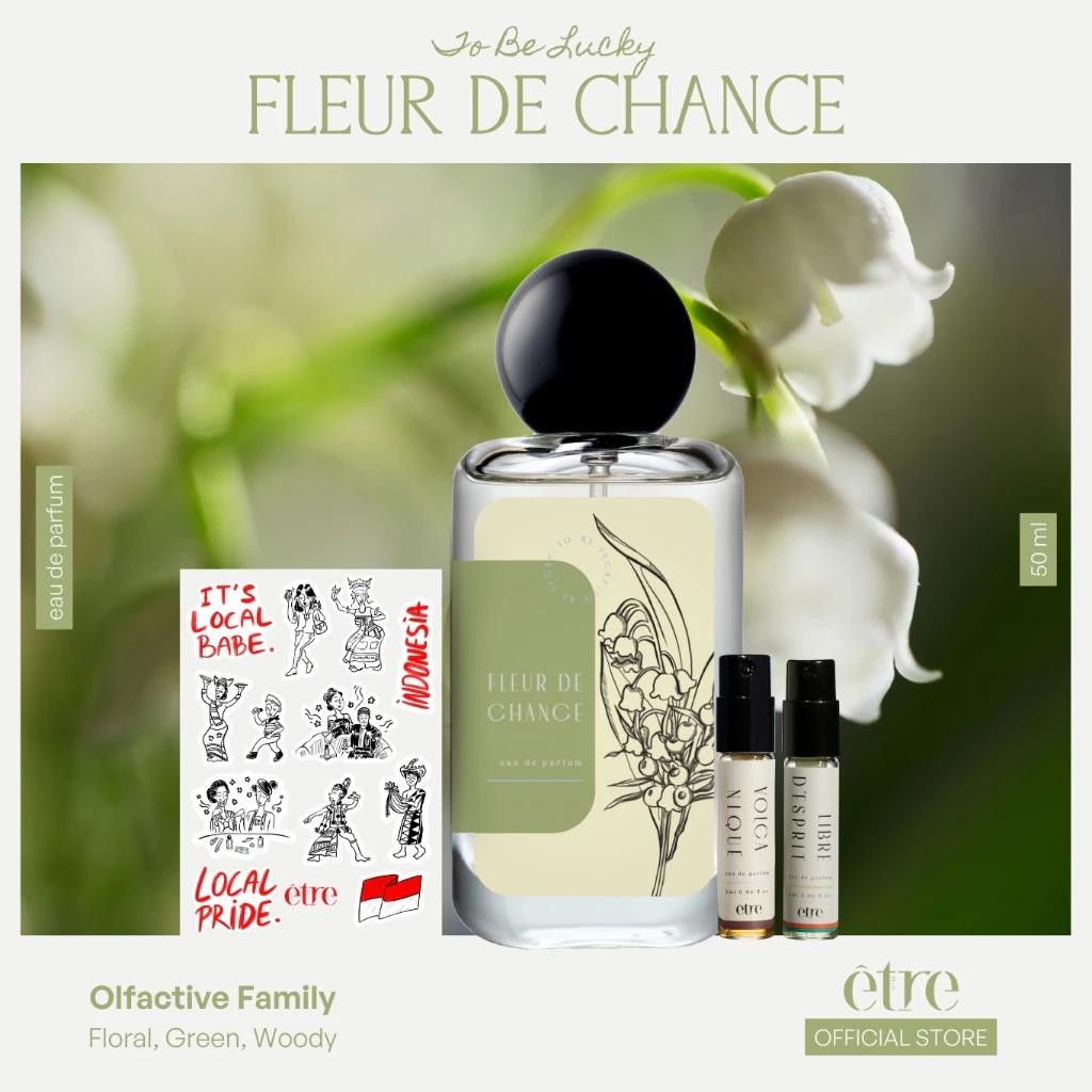 Jual ETRE Parfums Fleur de Chance Eau De Parfume 50 ml | Shopee Indonesia
