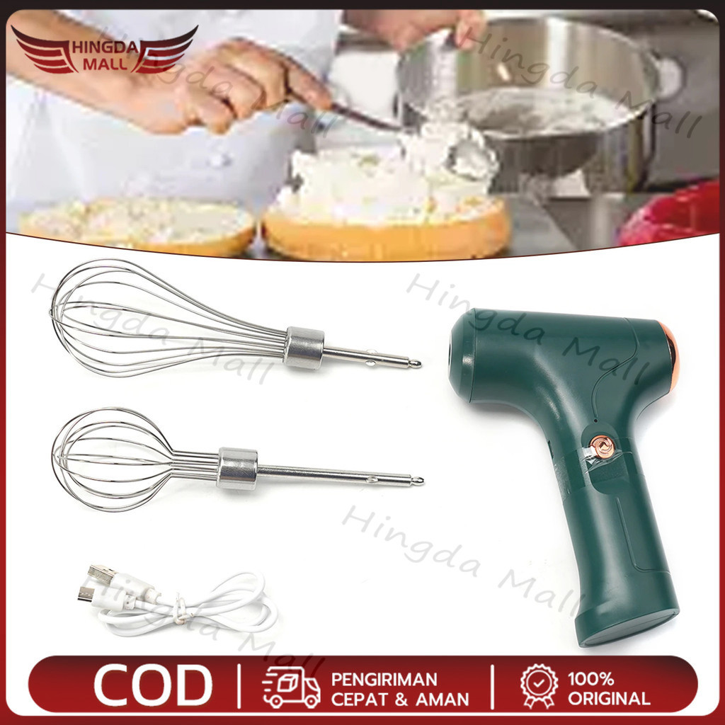 Jual Hand Mixer Electric Wireless- Portable Mixer 3IN1 Coffee Mixer ...