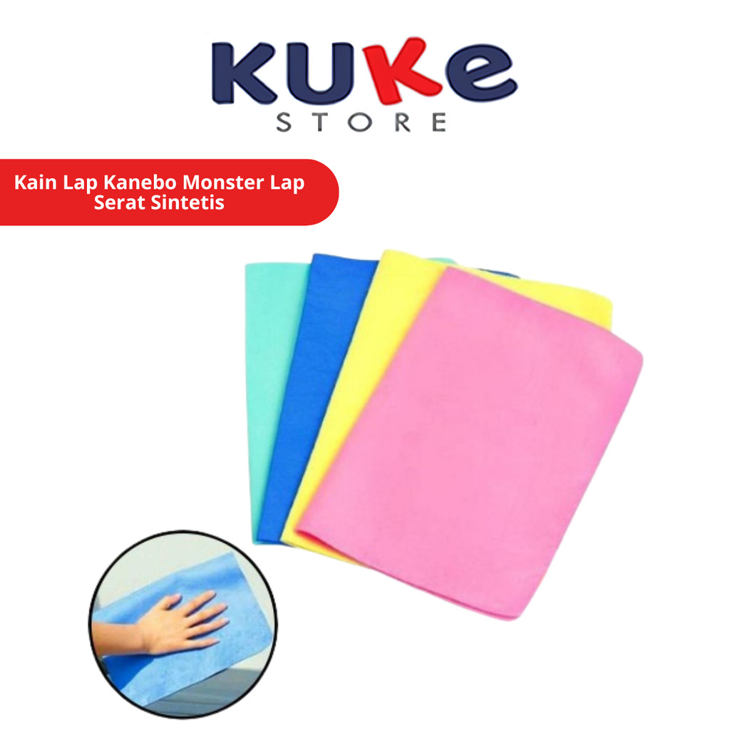 Jual Kain Lap Kanebo Monster Lap Serat Sintetis Anti Debu Canebo Lembut ...