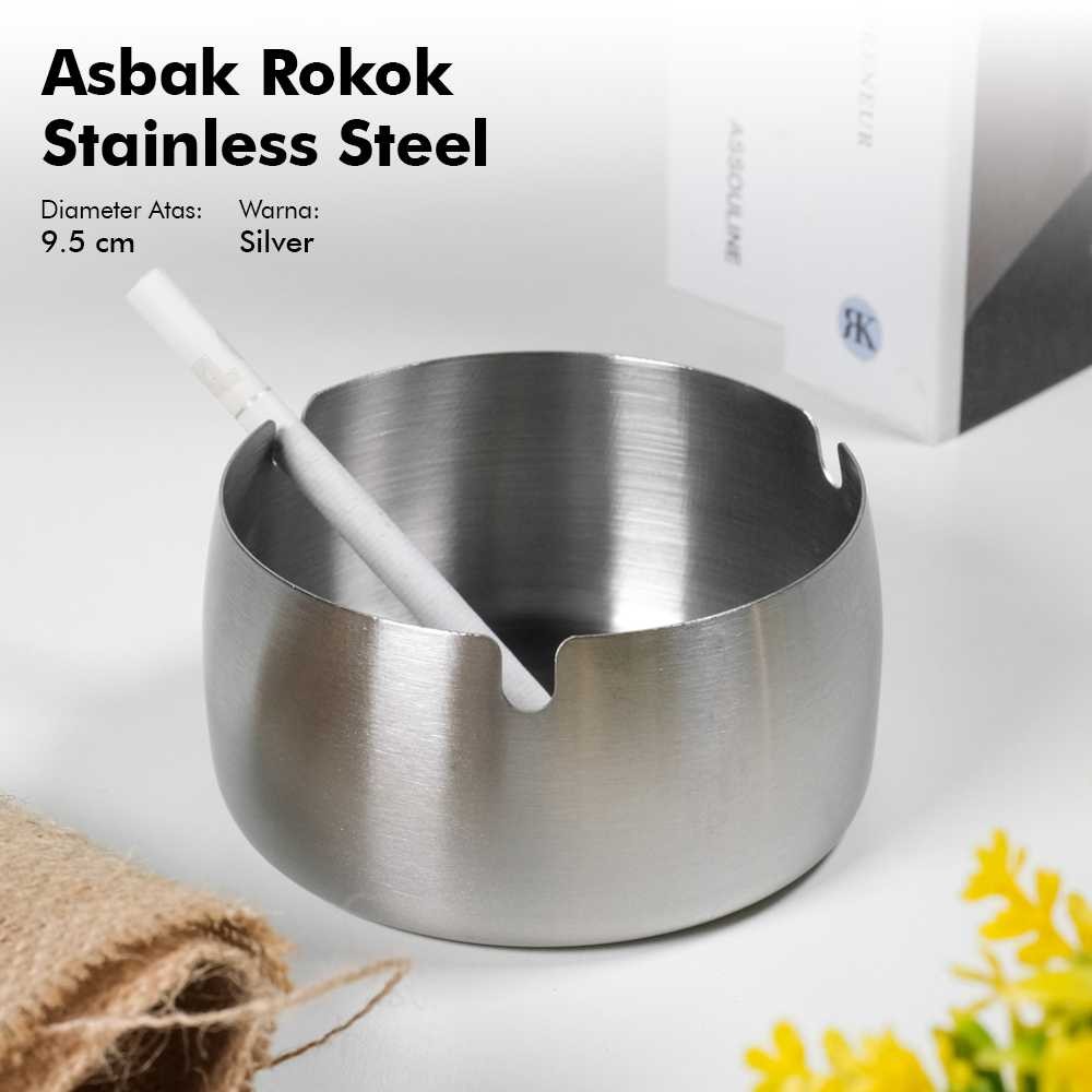 Jual Primal TNS Asbak Rokok Cigar Ashtray Ash Stainless Steel T9224 ...