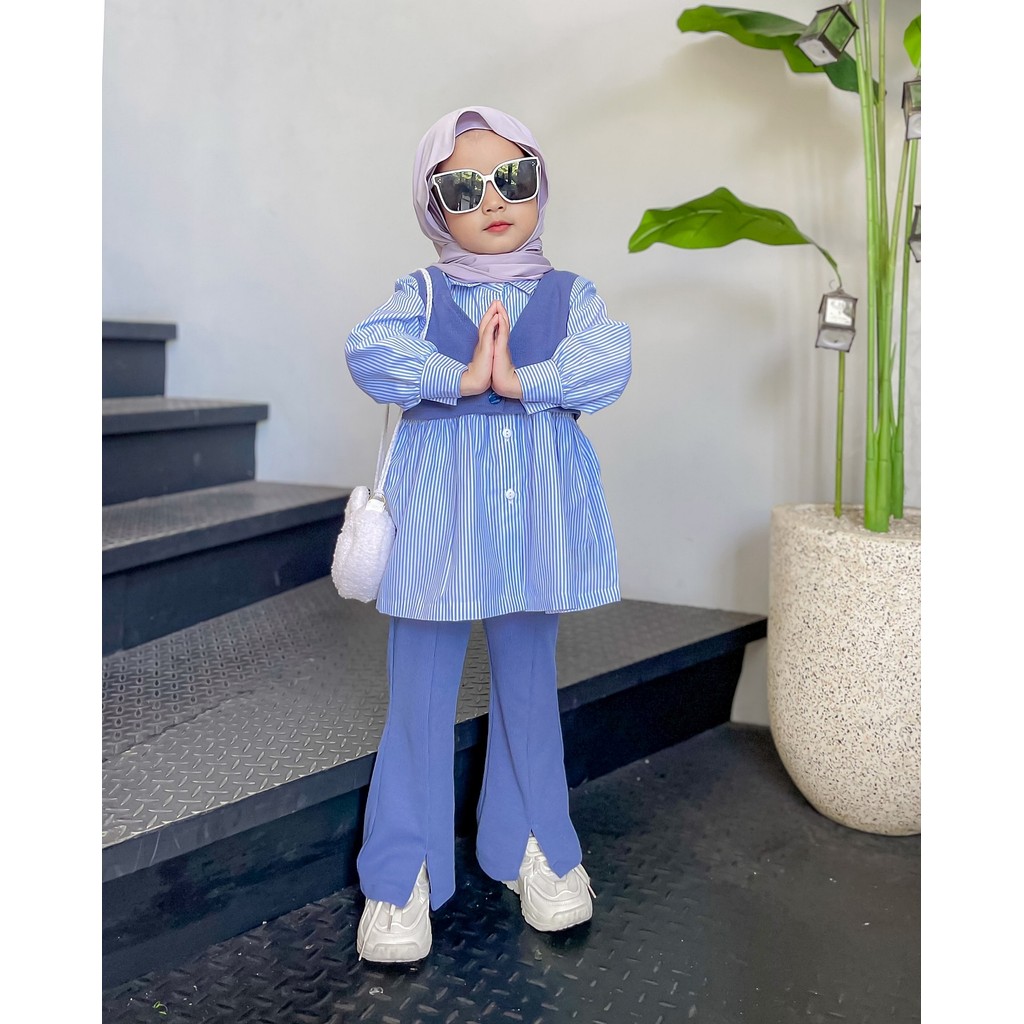 Jual Shazfa.Apparel - Maona Set Kids Setelan Muslim Anak Terkini ...