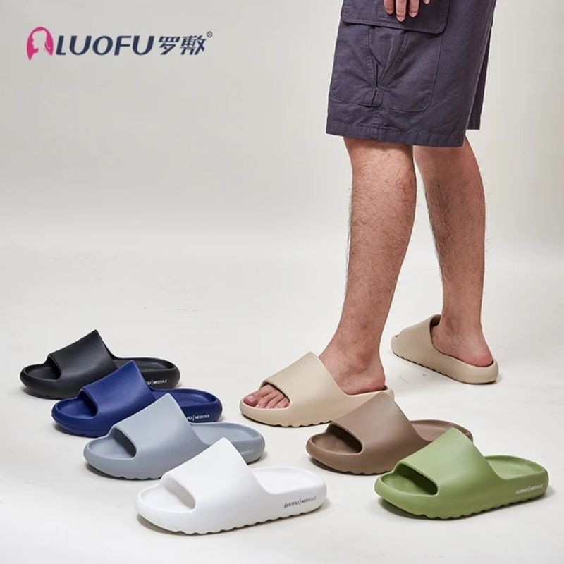 Jual LUOFU E 6224 - E01 SIZE 36-40 | Sandal selop jelly wanita | Sendal ...