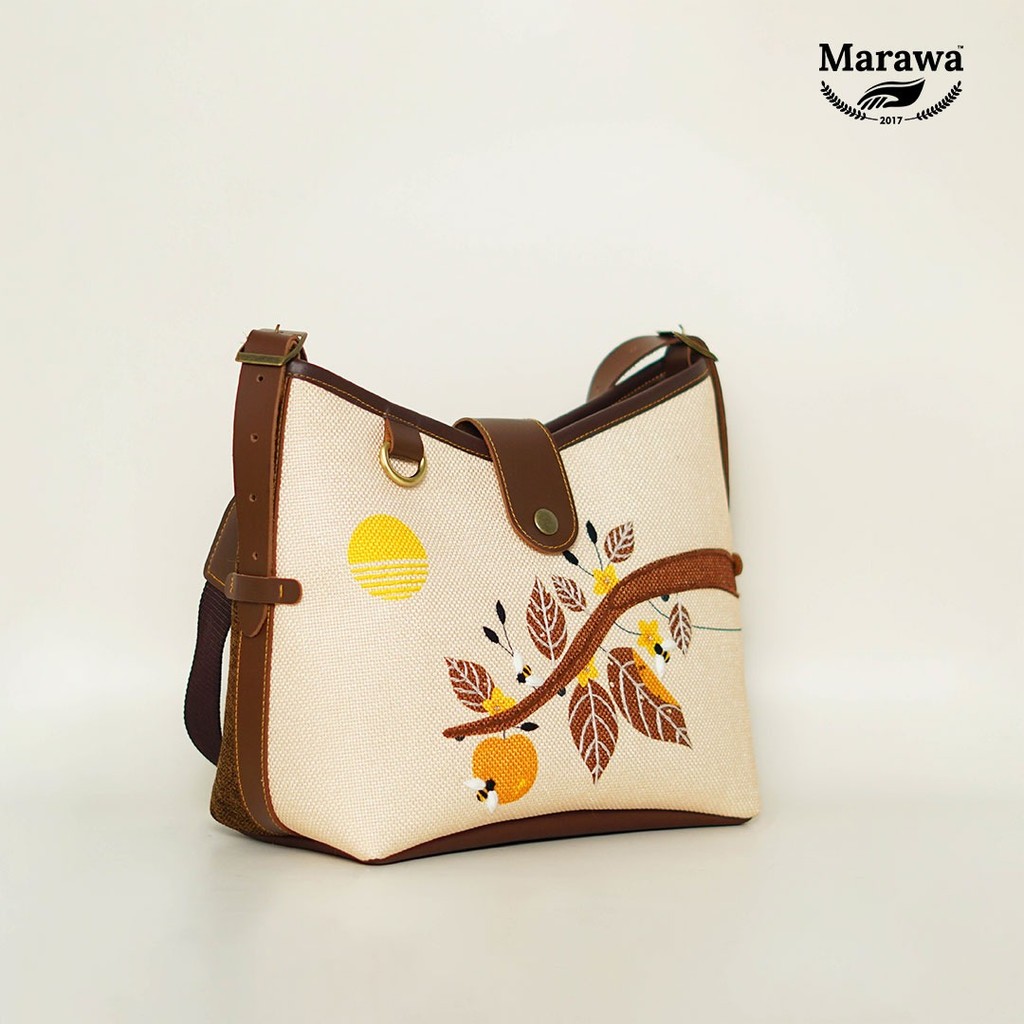 Jual MARAWA Tsuna - Nibi Tas Selempang Totebag Sedang Etnik Wanita ...
