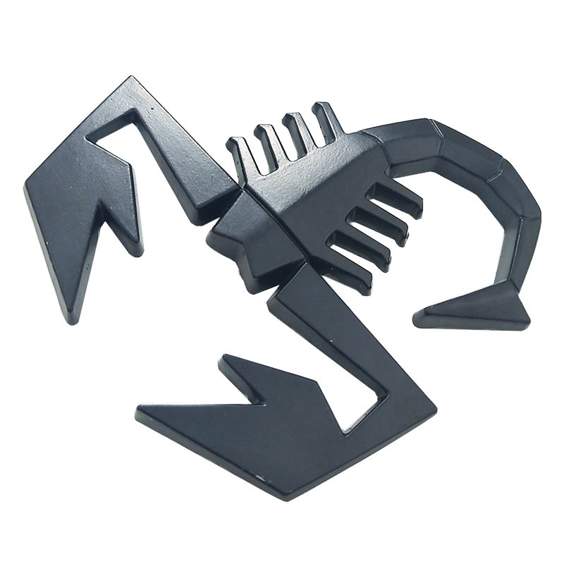 Jual Alloy New 3D Scorpio Shield Shape Badge Sticker Car Tailgate Rear ...