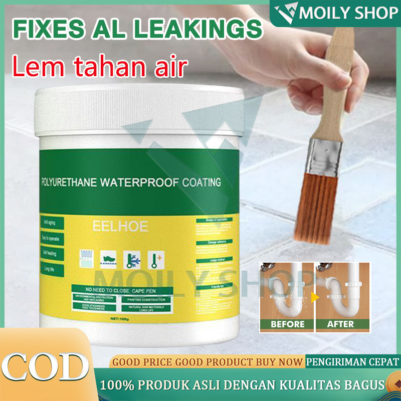 Jual Lem waterproof x2000, 500g anti air, anti bocor, bisa digunakan di ...