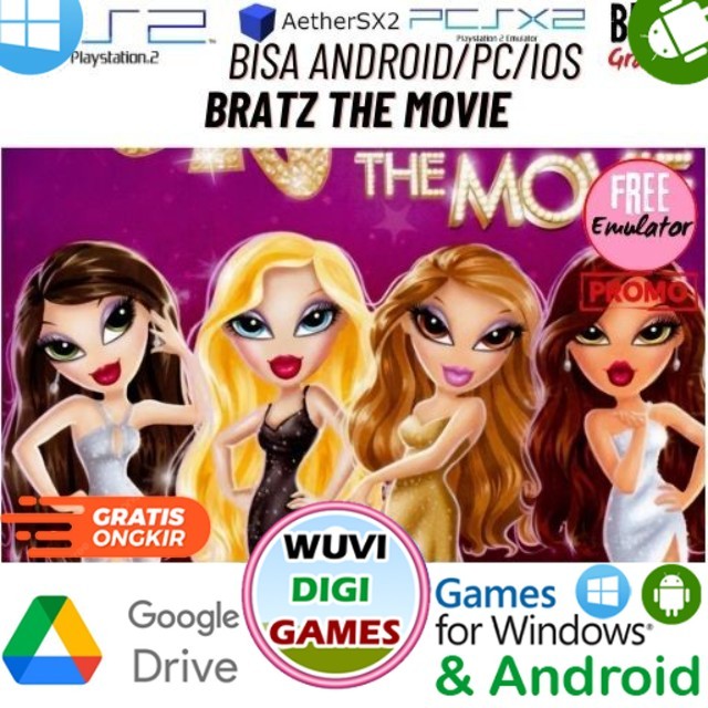 Jual Jual PS 2 Bratz The Movie | Bisa di PC / Android / IOS Plus ...