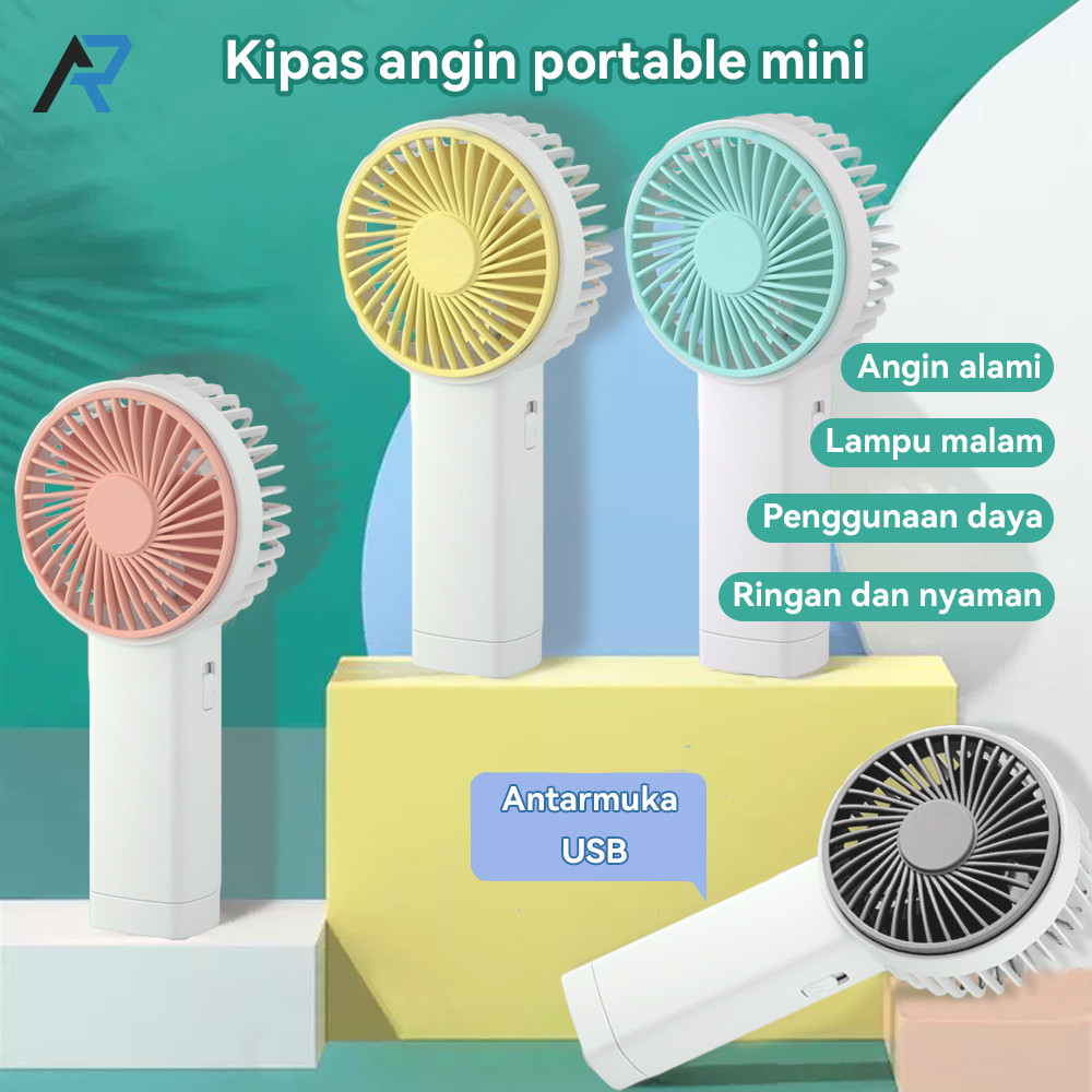 Jual Kipas Angin Mini USB 1000mAh Rechargeable Kipas Angin Mini Genggam ...
