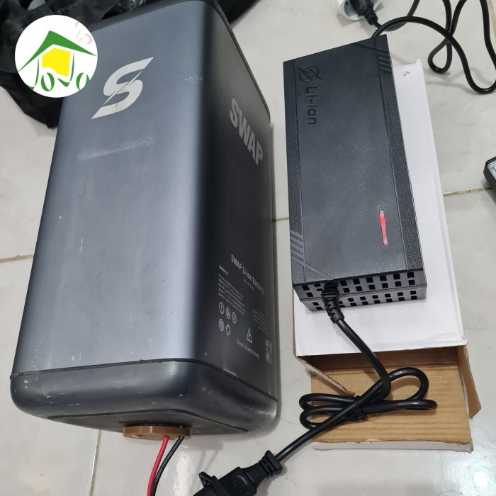 Jual home charger swap smoot tempur zuzu - Hemat 60v 3A | Shopee Indonesia