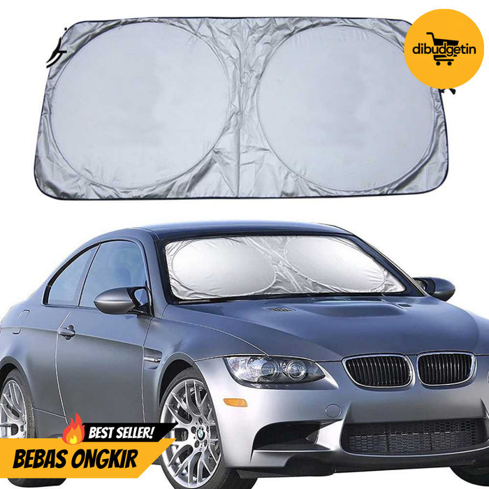Jual Cover Pelindung Kaca Mobil Anti Matahari UV Foldable 150x70cm ...