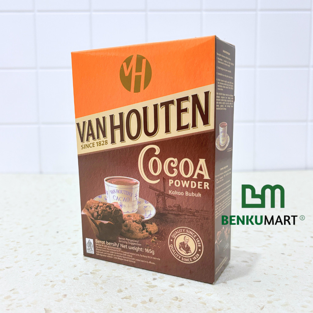 Jual Van Houten Cocoa Powder (165 gr) | Chocolate Coklat Kakao Bubuk ...