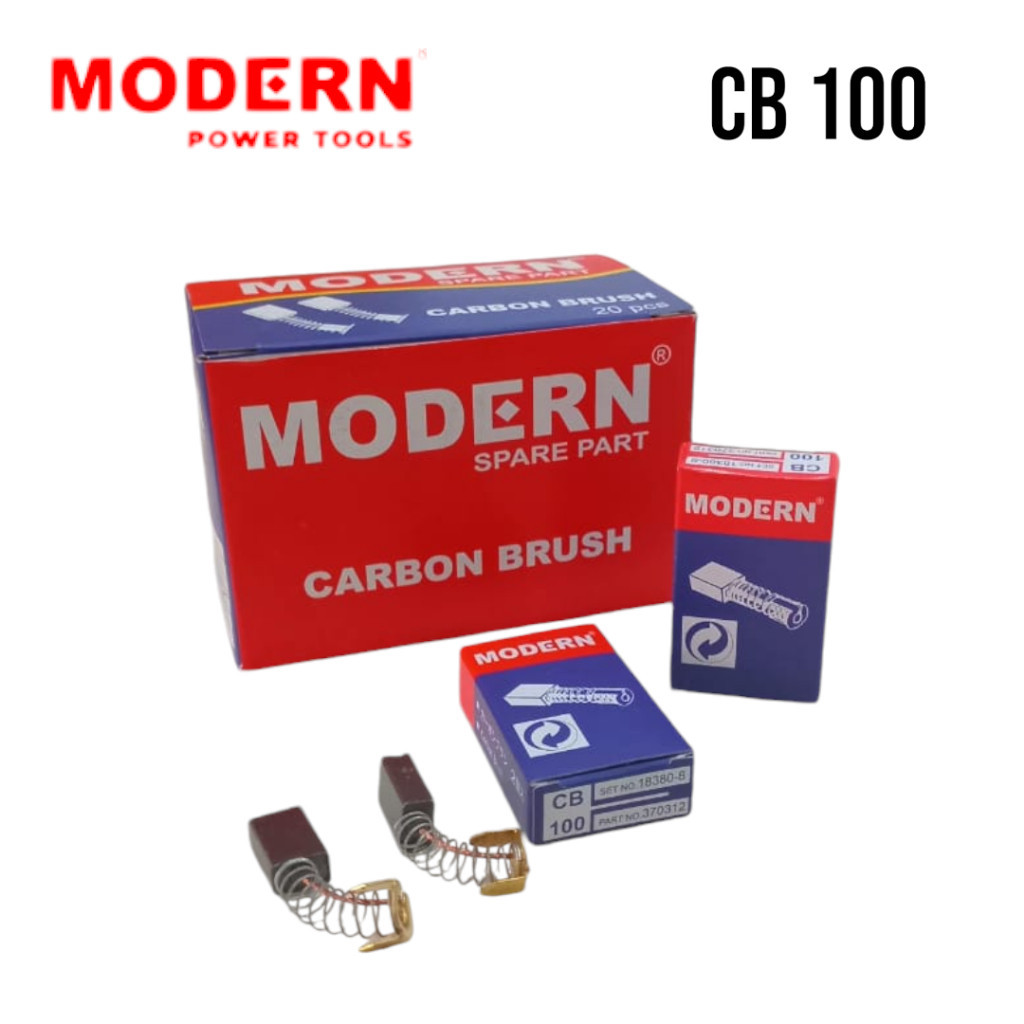 Jual MODERN Carbon brush CB 100 - CB 411 - CB 51 - CB 64 / Bostel arang ...