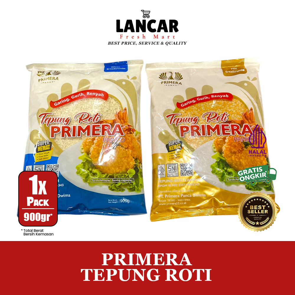 Jual PRIMERA PANKO TEPUNG ROTI 900GR | Shopee Indonesia