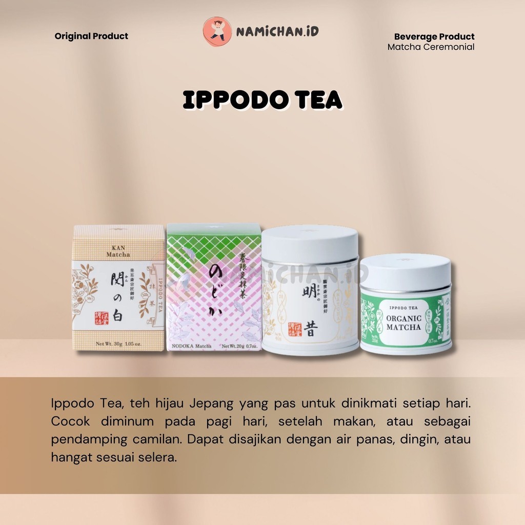 Jual [ Ready Stock ] Ippodo Tea | Ippodo Tea Store Kyoto Matcha Jepang ...