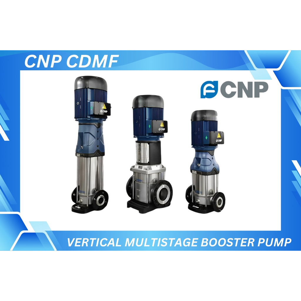 Jual CNP CDMF 5-14 3hp 2,2kw 1phase 220v - Vertical Multistage Booster ...