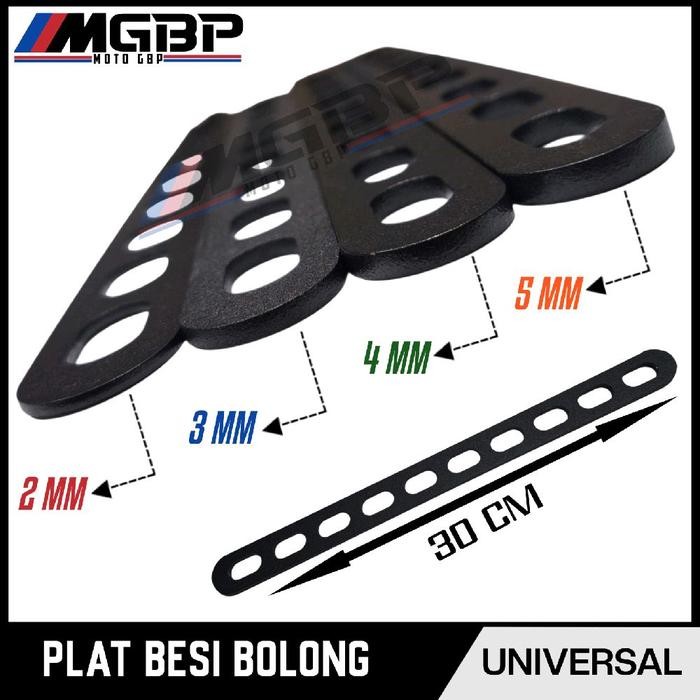 Jual Plat Bolong Besi Bolong Tebal 2Mm 3Mm 4Mm 5Mm Breket Lampu Tembak ...