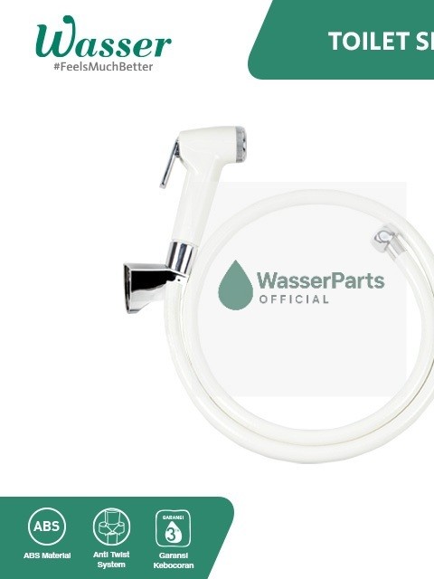 Jual WASSER Jet Shower WS-88TS White Semprotan Toilet Shower Kamar ...