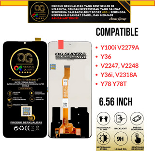 Jual LCD TS OG Super Handphone Y36 5G, Y36 4G, V2247 V2248 Y36i V2318A ...