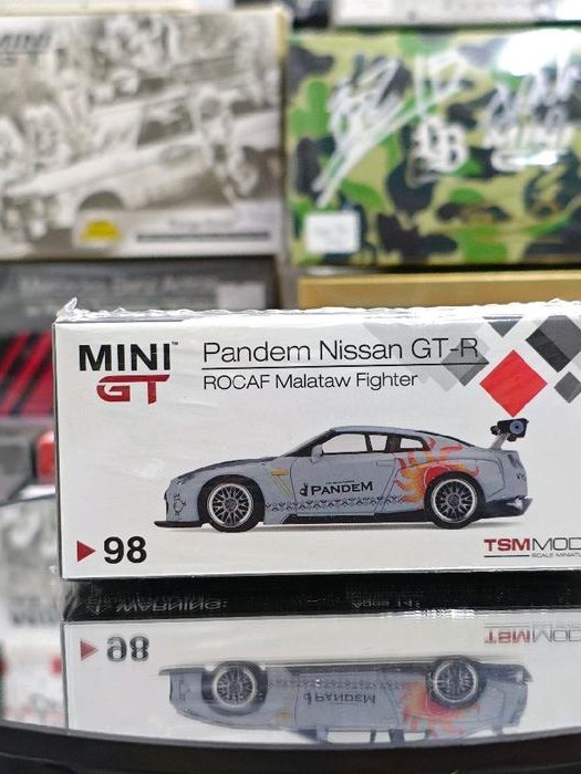 Jual Mini GT Pandem Nissan GTR R35 GT Wing Rocaf Malataw Fighter Taiwan ...