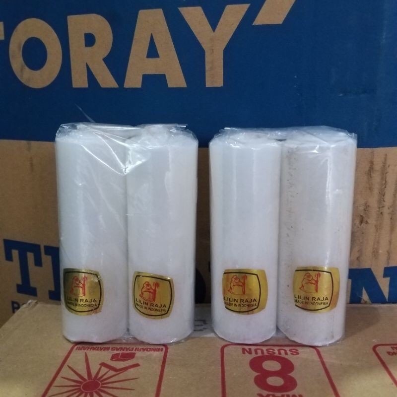 Jual (2PCS) LILIN DOA RAJA / LILIN PUTIH / LILIN MATI LAMPU HARGA ...