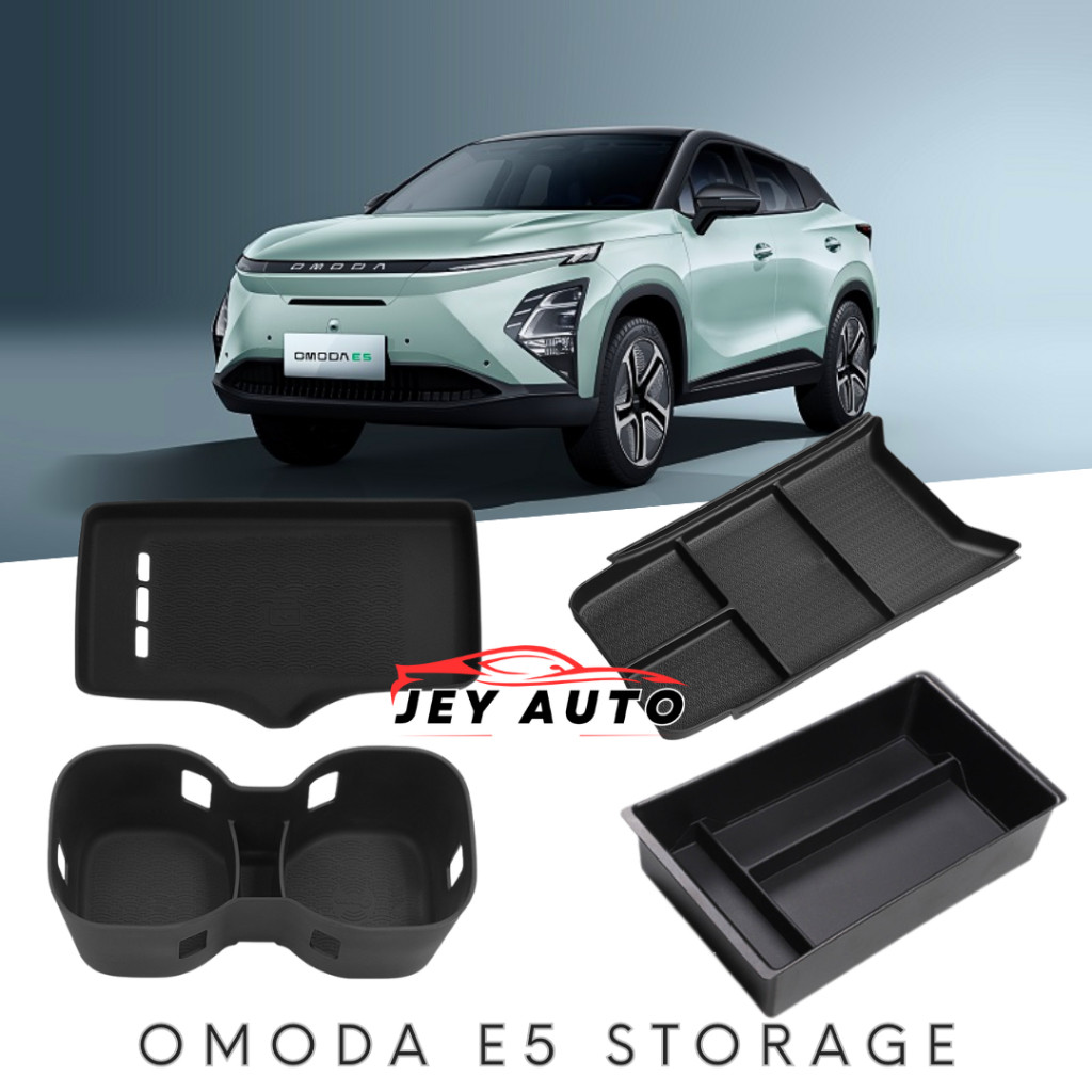 Jual Omoda E5 Tray Penyimpanan Armrest Box / Kotak Partisi Penyimpanan ...
