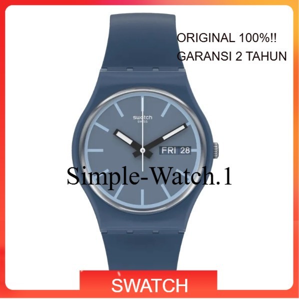 Jual Original 100%!! SWATCH SO28N701 KNOCK NAP Jam Tangan Unisex Analog ...