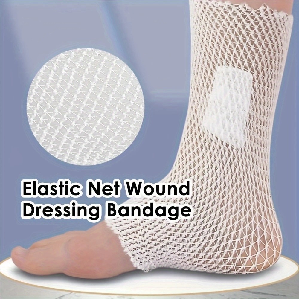 Jual 1 Roll Elastic Net Wound Dressing Breathable Bandage Retainer for ...