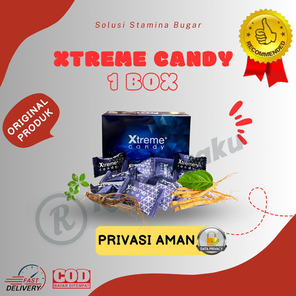 Jual Online Romansaku Permen Stamina Xtreme Original Candy Pria 1 Box ...
