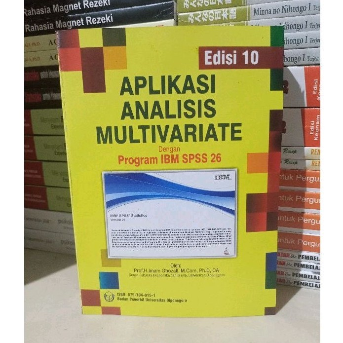 Jual Aplikasi Analisis Multivariate Dengan Program IBM SPSS 26 Edisi 10 - Imam Ghozali | Shopee ...