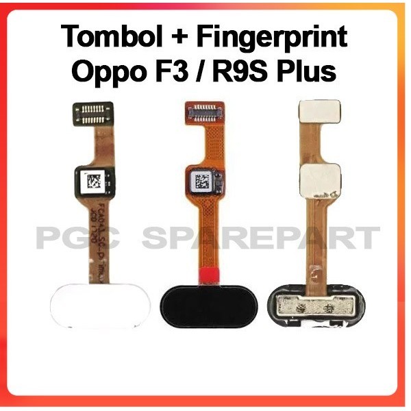 Jual Original Flexible Fingerprint Sensor Sidik Jari Oppo F3 Finger ...