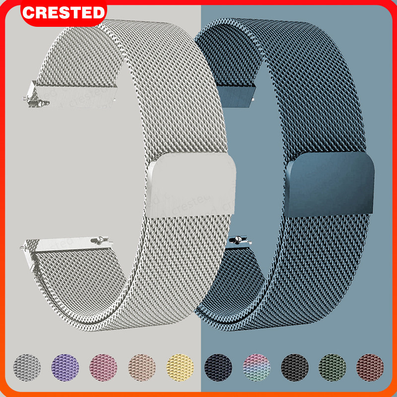 Jual Magnetic Stainless Steel Strap for Samsung Galaxy Watch Fe 7 6 5 4 44mm 40mm 6 Classic 4 ...