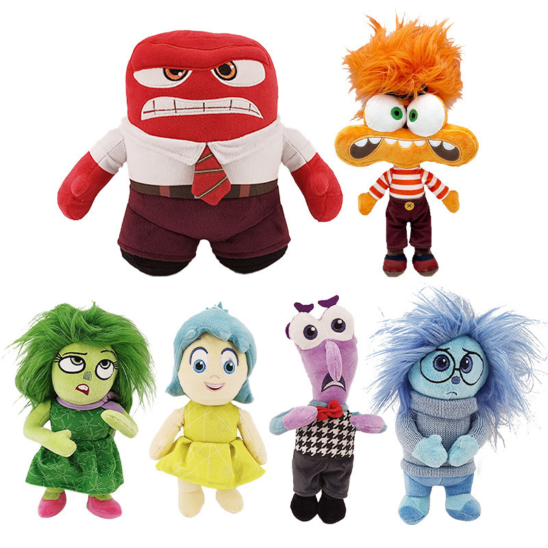 Jual Disney Inside Out 2 Joy Envy Anxiety Plush Stuffed Toy Plushie ...
