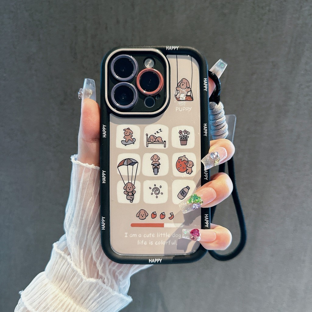 Jual Gelang+Softcase TPU Unik Casing Untuk iPhone 11 12 15 14 13 ...