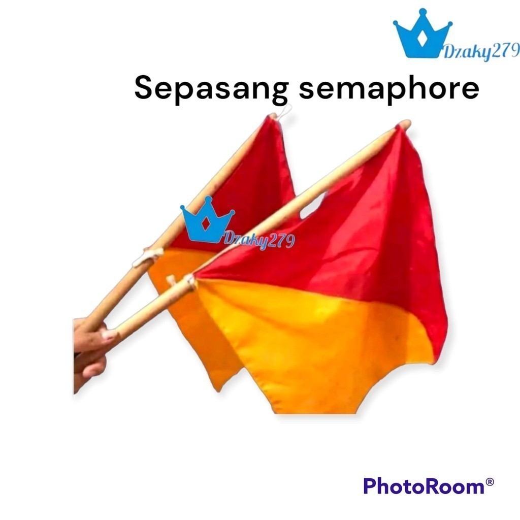 Jual PROMO ( Harga Sepasang) Bendera Semapor Bendera Pramuka Smaphore ...